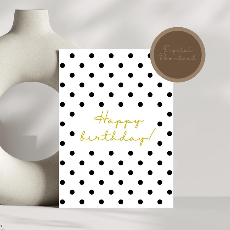 Polka Dot Birthday - Etsy