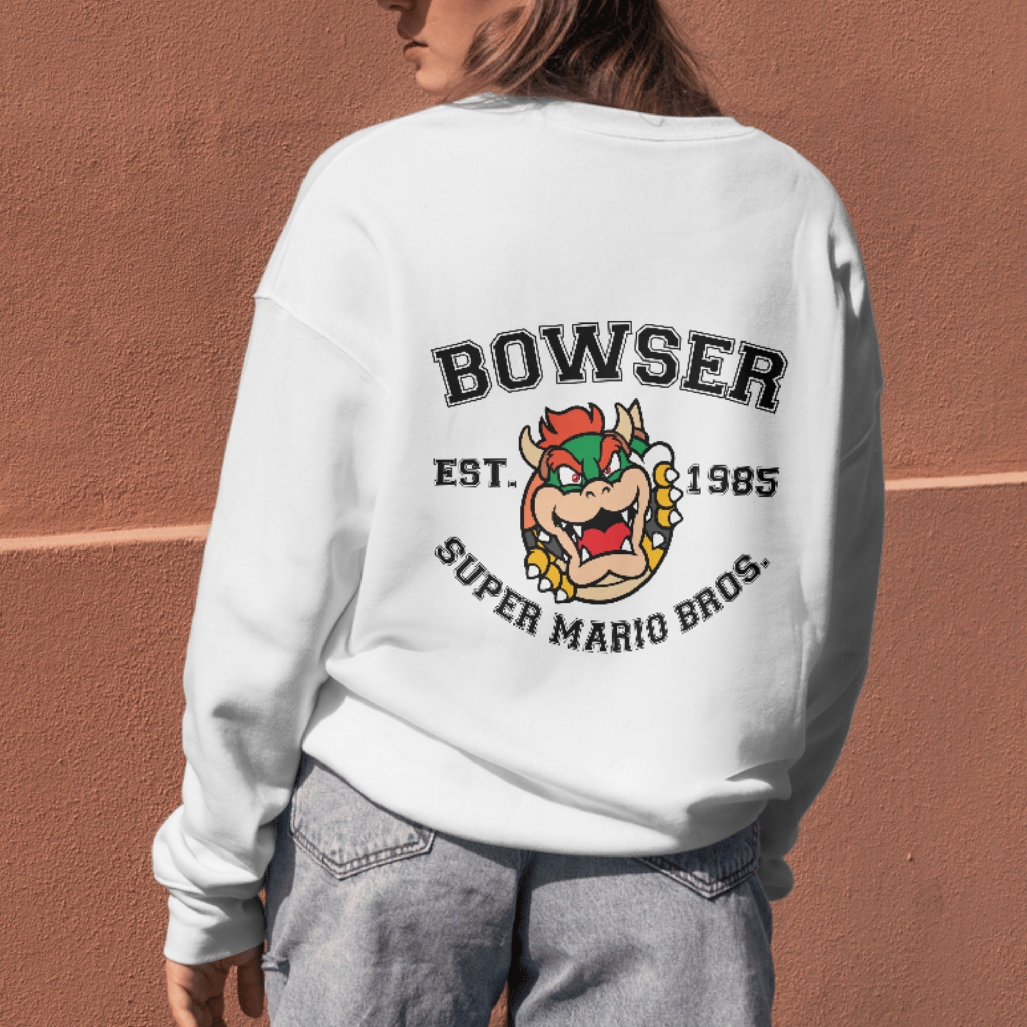 Bowser Super Mario SVG T-shirt Design, Bowser T-shirt PNG Sublimation ...