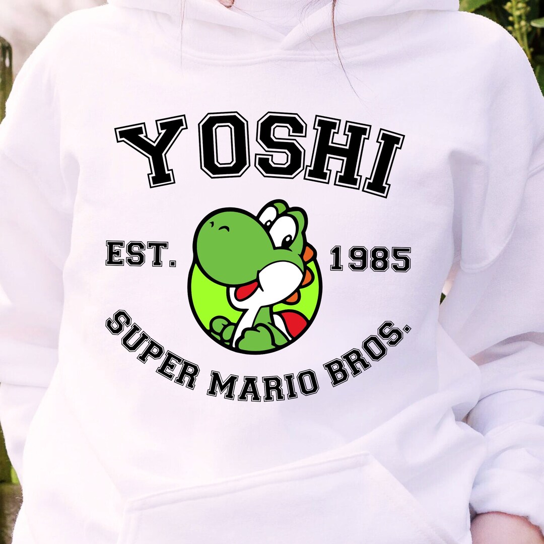 Yoshi Super Mario SVG T-shirt Design, Yoshi T-shirt PNG Sublimation ...