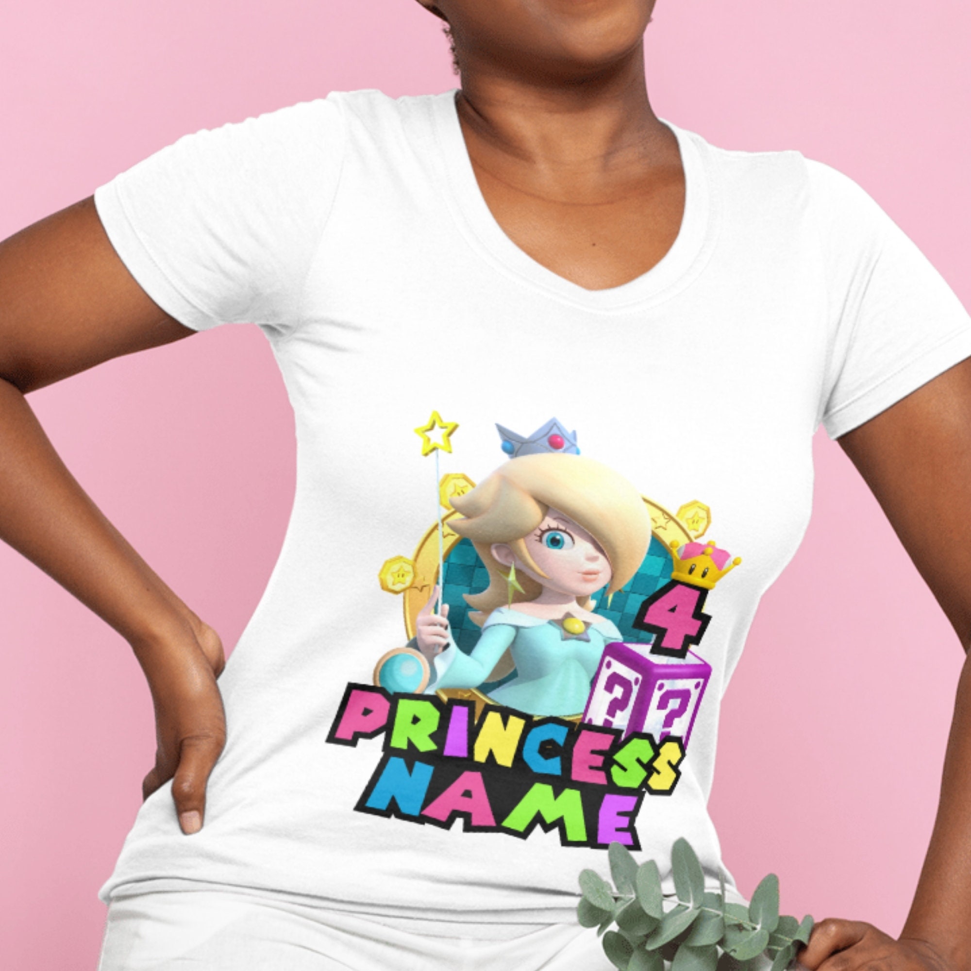 Custom Super Mario PNG T-shirt Design, Princess Peach T-shirt PNG ...