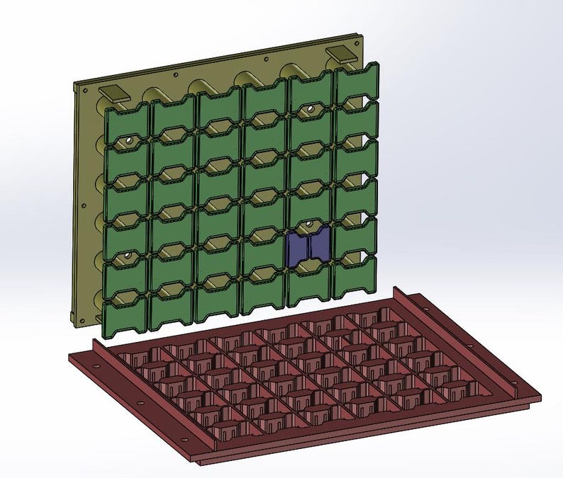 Interlocking Paving Stone Mold - Etsy