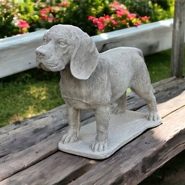 Beagle Statue - Etsy