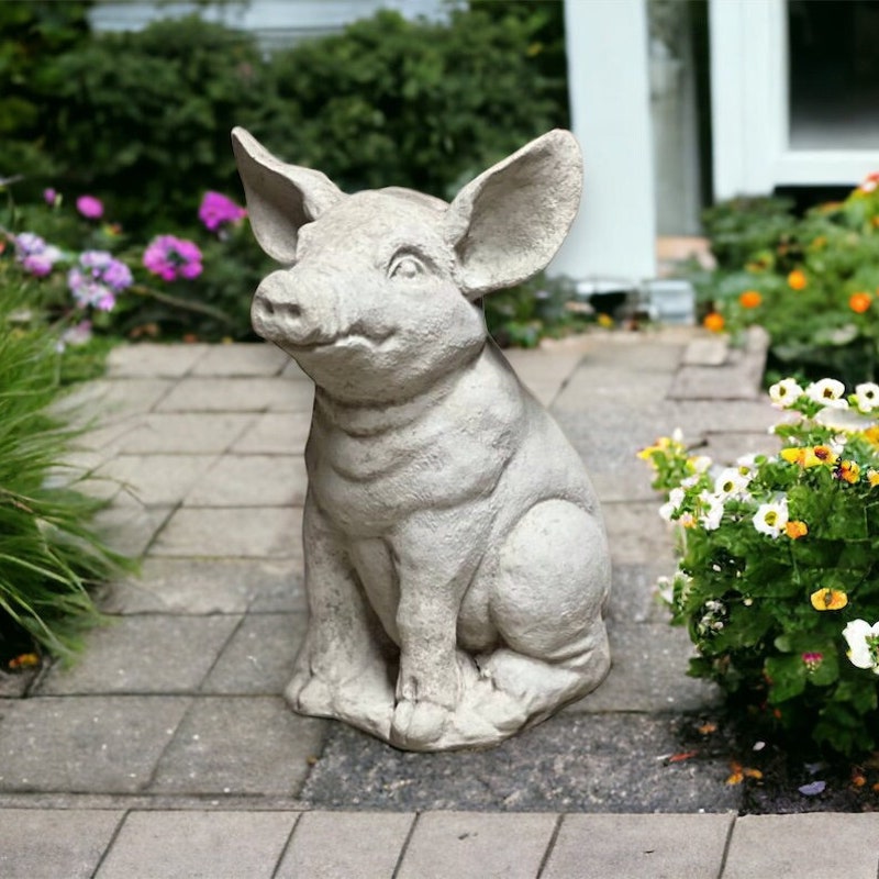 Pig Sculpture - Etsy