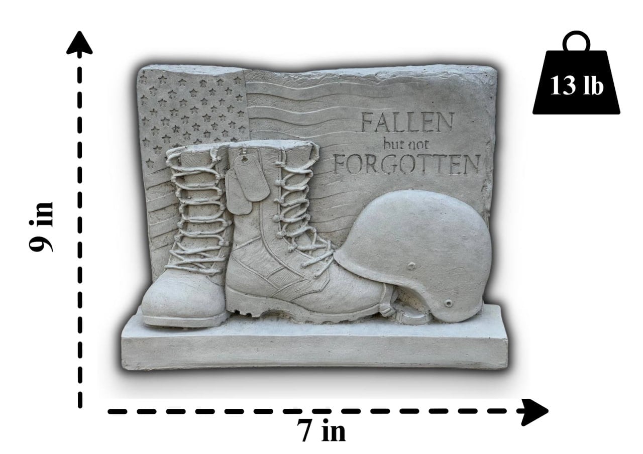 Soldier Memorial, Yard Sculpture, Military Statue, Garden Memorial ...