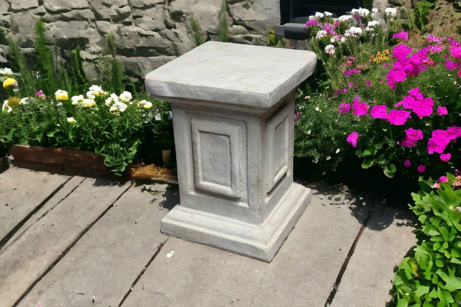 Large Pedestal, Concrete Post, Massive Post, Greek Pedestal, Stone ...