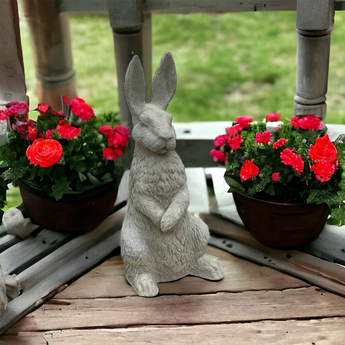 Massive Rabbit, Concrete Bunny, Rabbit Statue, Outdoor Animal, Garden ...