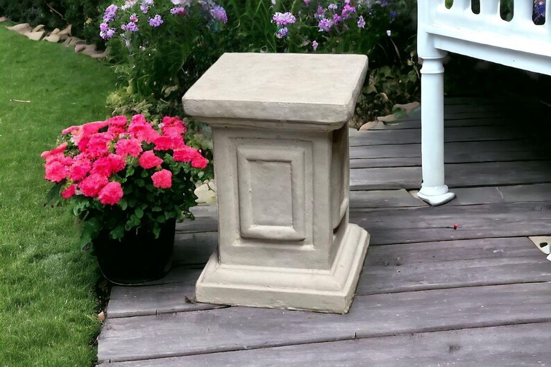 Large Pedestal, Concrete Post, Massive Post, Greek Pedestal, Stone ...