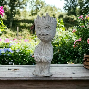 Groot Statue, Garden Figure, Concrete Groot, Movie Style, Outdoor ...
