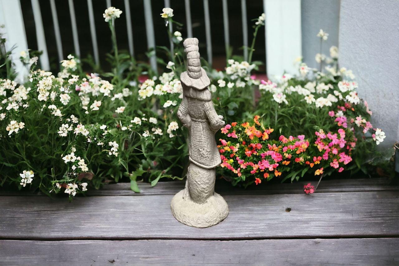 Snowman With Twigs, Concrete Snowman, Christmas Gift, Magic Decoration ...