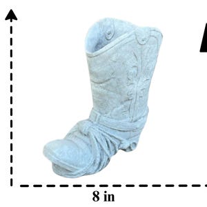 Cowboy Boot Statue, Detailed Cowboy Boot Figure, Flower Planter ...