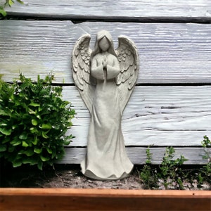 Faceless Angel, Garden Statue, Angel Girl Sculpture, Praying Angel ...