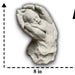 Loving Hands, Child Sculpture, Concrete Kid Memorial, Hands Figure ...