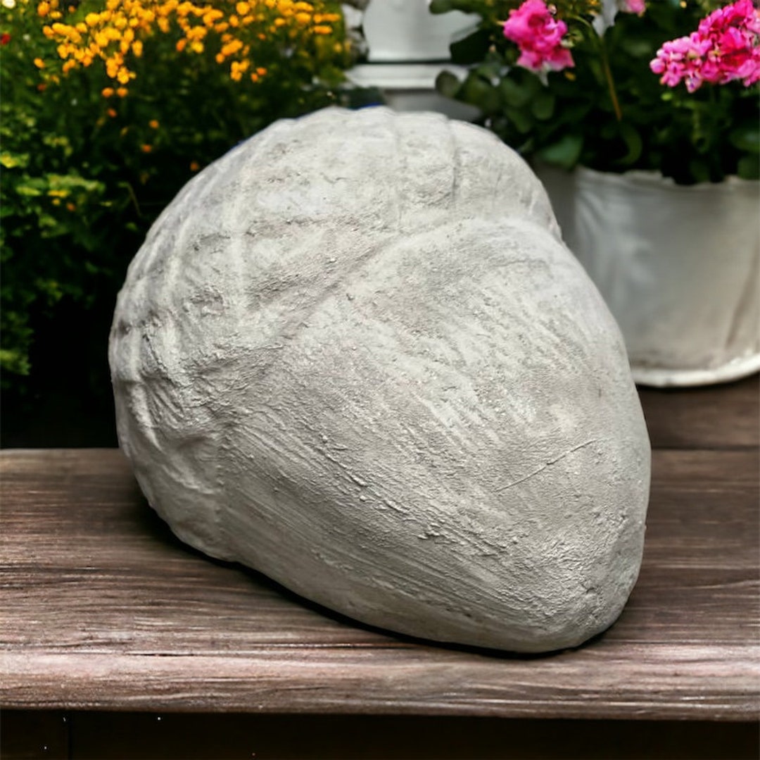Detailed Acorn, Concrete Figure, Acorn for Squirrel, Garden Decoration ...