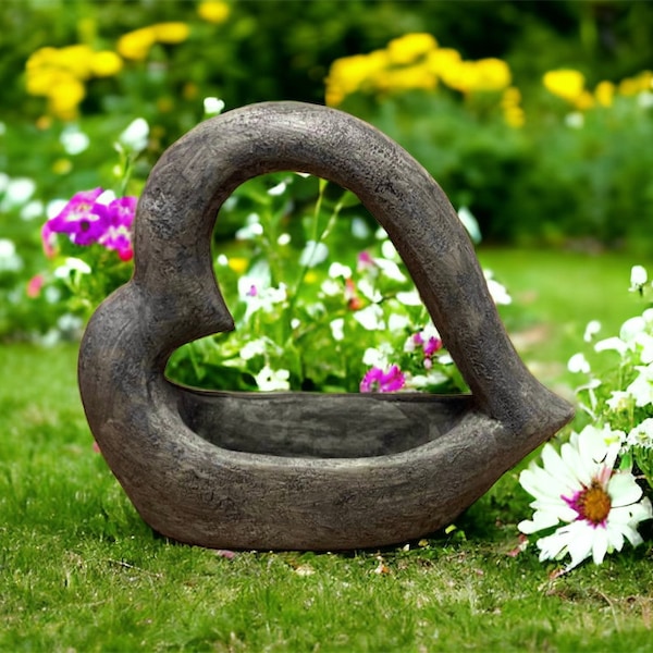 Heart Flower Pot - Etsy