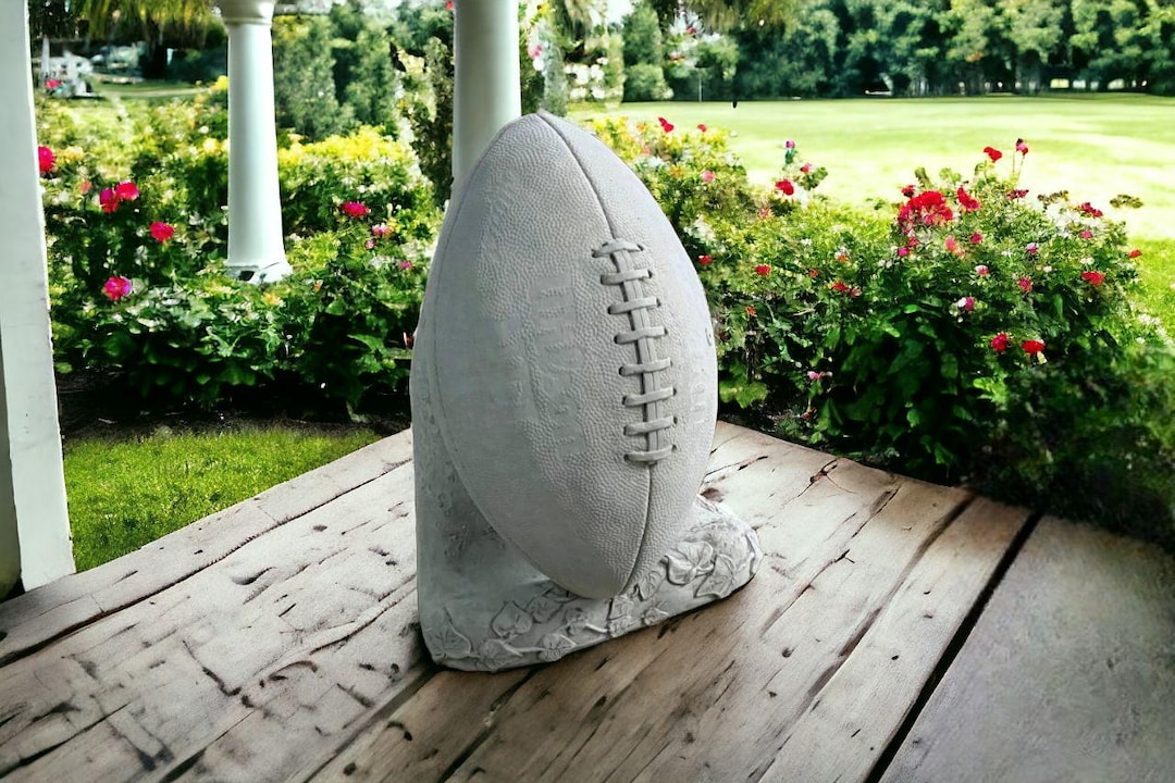 Massive Ball, Football Statue, Ball on Stand, American Football, Soccer ...