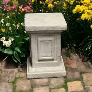Large Pedestal, Concrete Post, Massive Post, Greek Pedestal, Stone ...