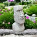 Moai Head, Moai Statue, Easter Island, Concrete Moai, Zen Garden ...