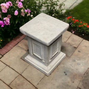 Large Pedestal, Concrete Post, Massive Post, Greek Pedestal, Stone ...
