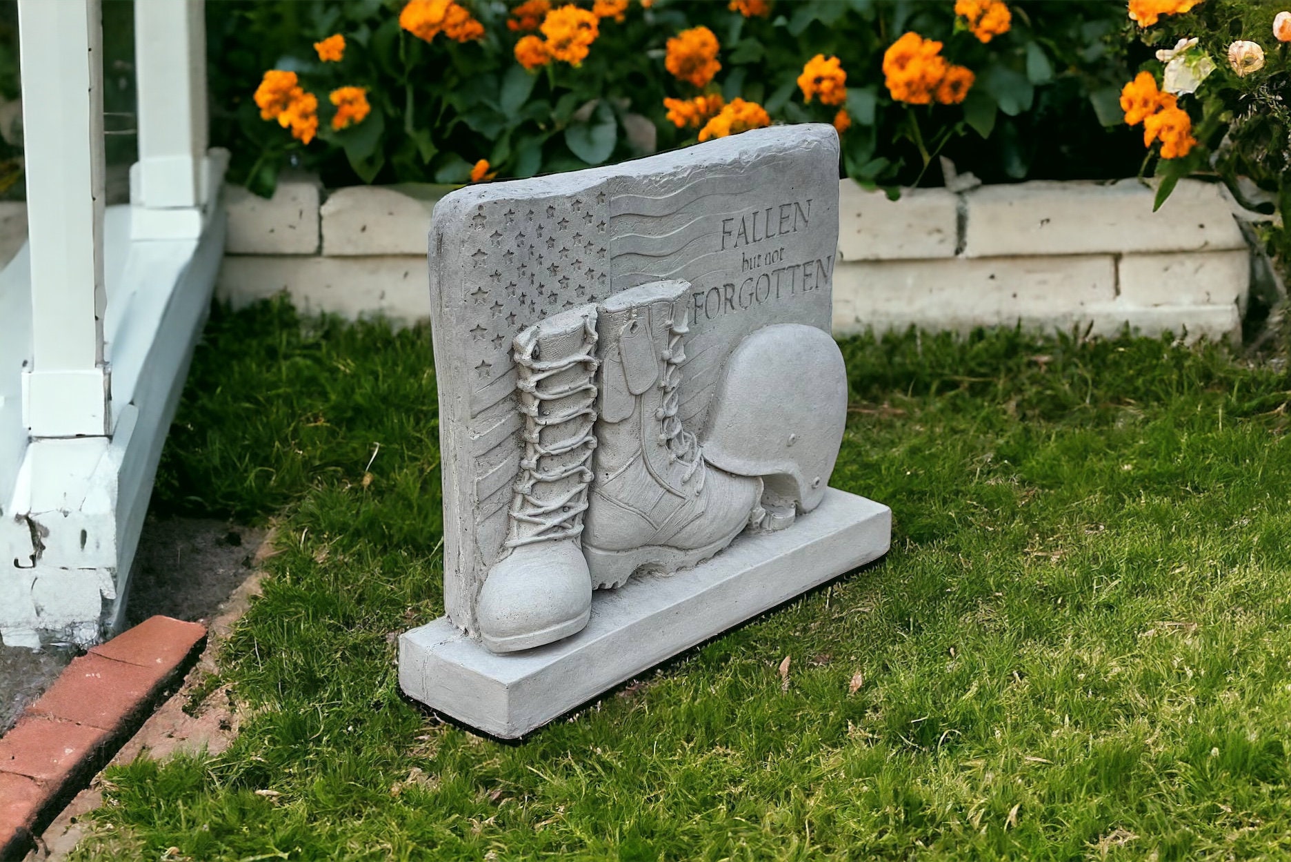 Soldier Memorial, Yard Sculpture, Military Statue, Garden Memorial ...