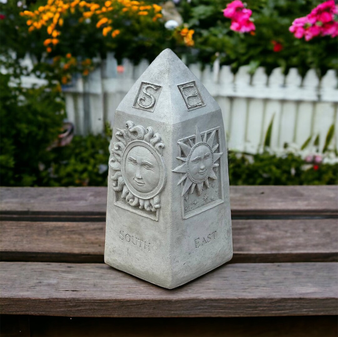 Concrete Marker, Seasonal Rock Statue, Garden Decoration, Outdoor ...