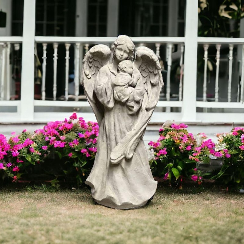 Large Angel Statues - Etsy
