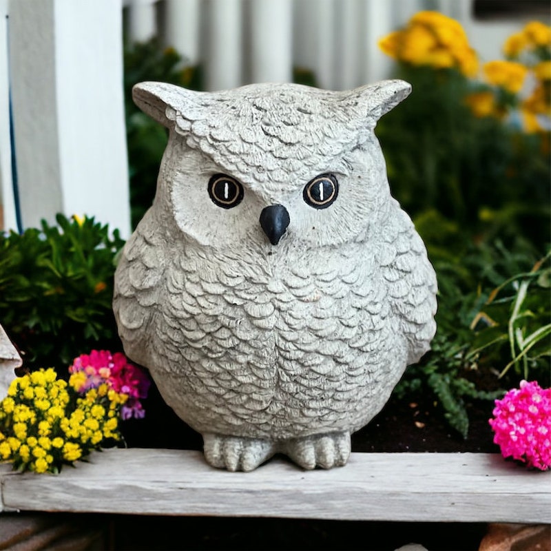 Outdoor Owl Rock - Etsy