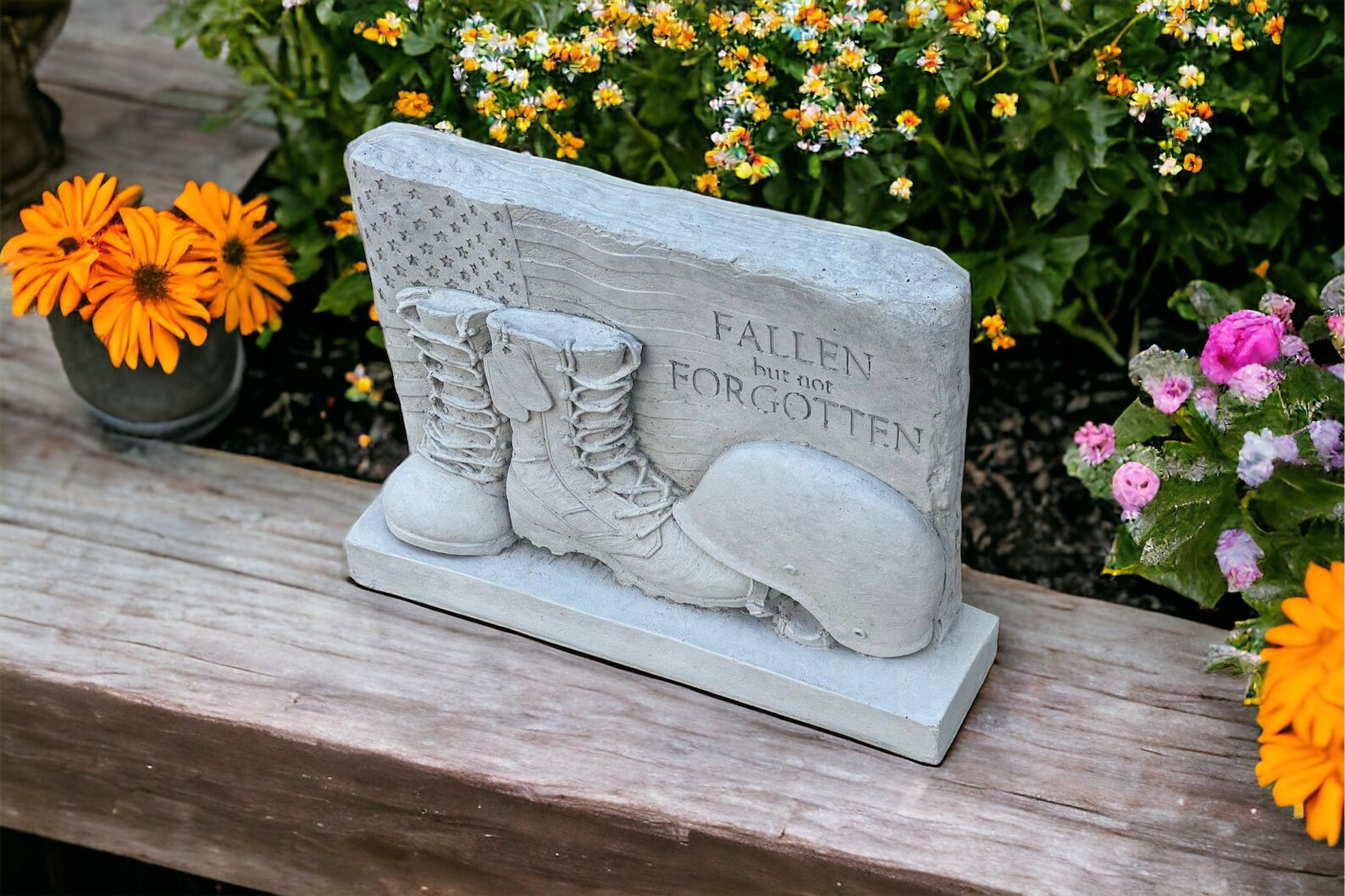 Soldier Memorial, Yard Sculpture, Military Statue, Garden Memorial ...