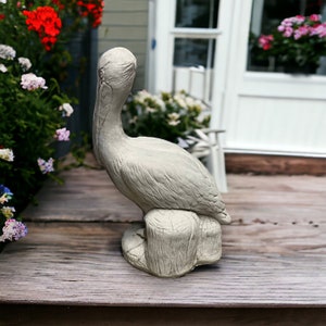 Pelican Figure, Concrete Bird Pelican, Yard Animal, Large Pelican ...