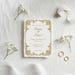 Regency Era Wedding Invitation| Royal Wedding Theme With Antique Gold ...