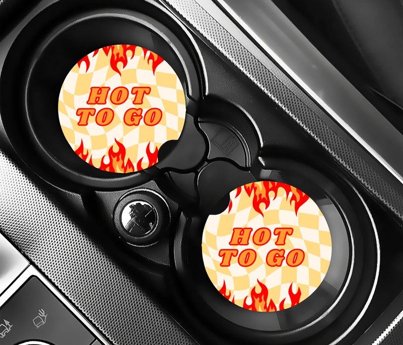 Y2K Car Coaster for Car Accessories for New Car Gift for Sister ...