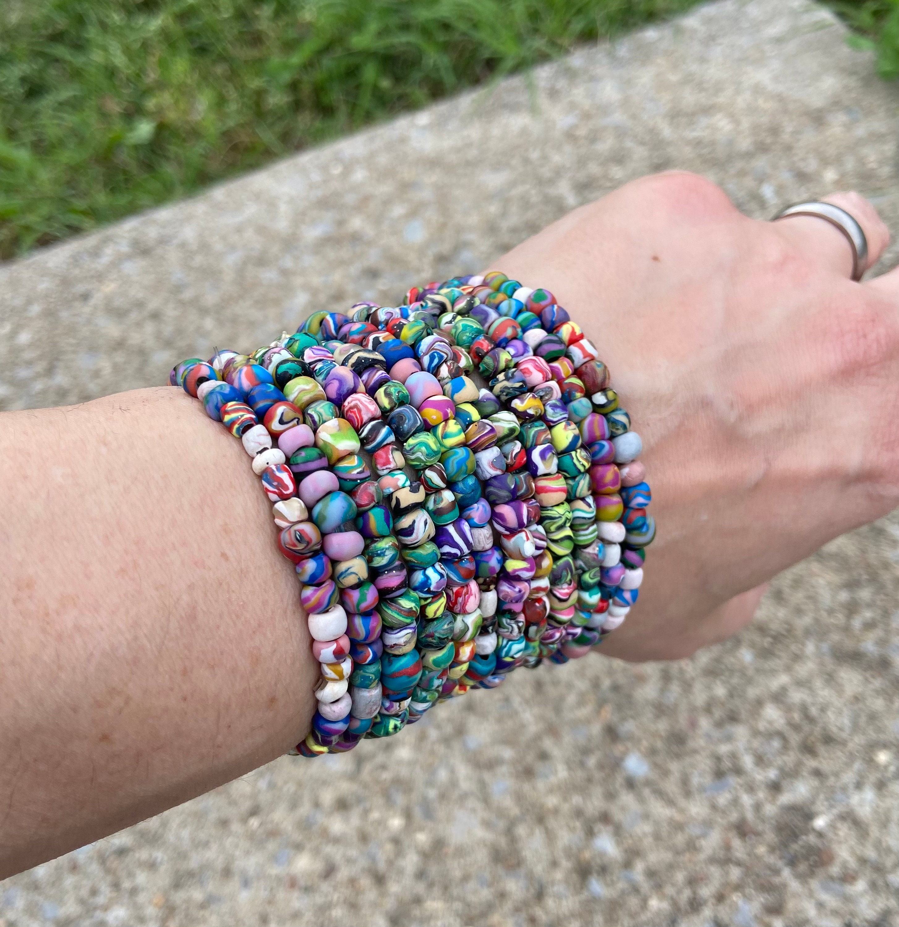 Hand Rolled Beads in an Array of Colors. - Etsy