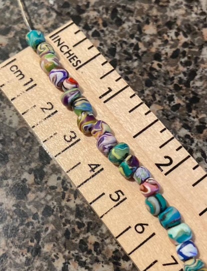 Hand Rolled Beads in an Array of Colors. - Etsy