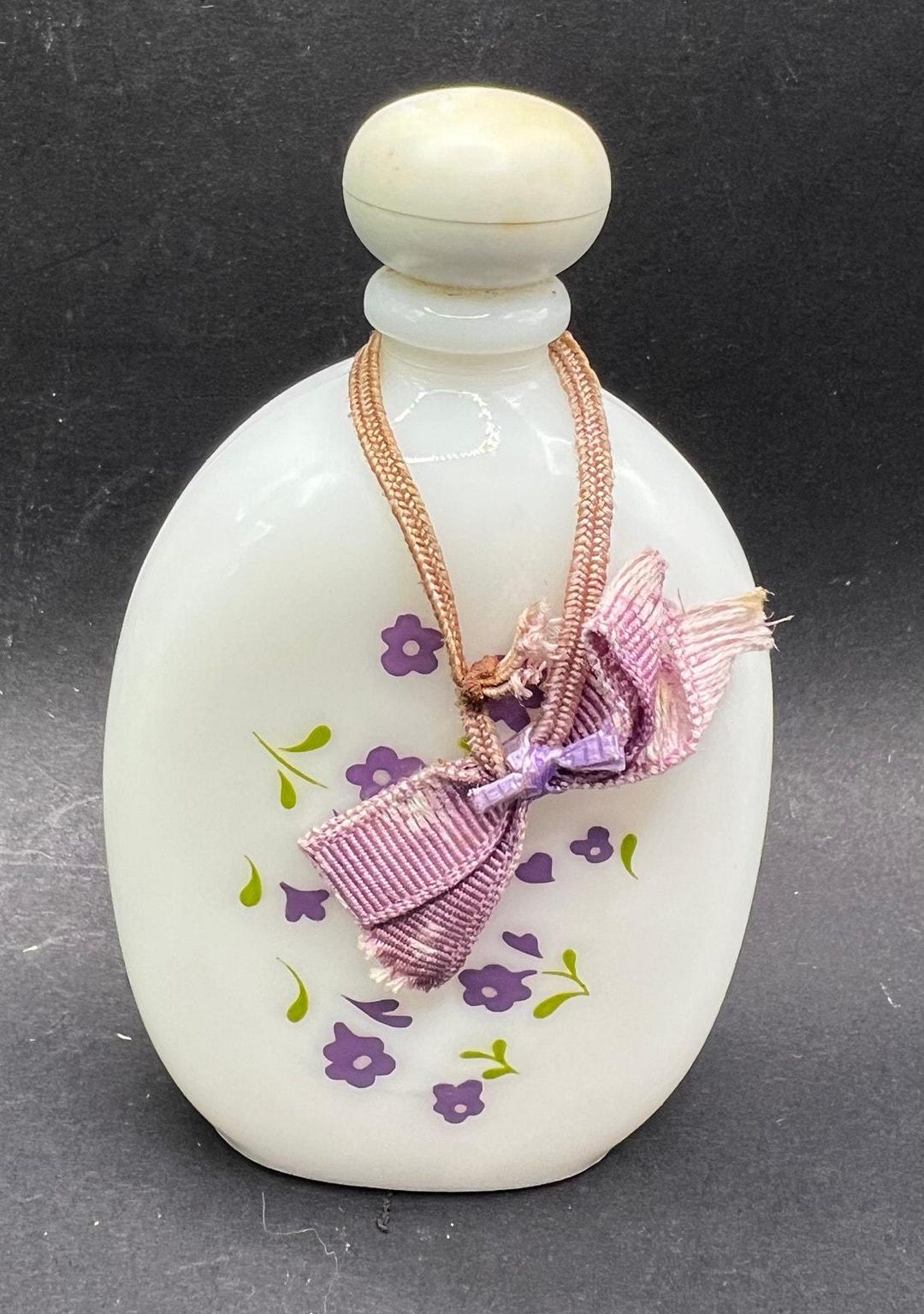 Vintage AVON Lavender Scent Cologne Milk Glass Bottle - Etsy