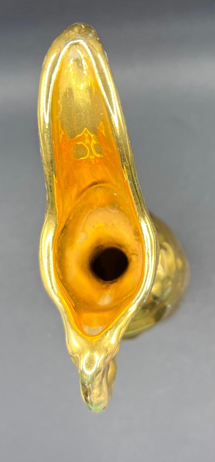 Vintage Weeping Gold Ewer Drip Pitcher - Etsy