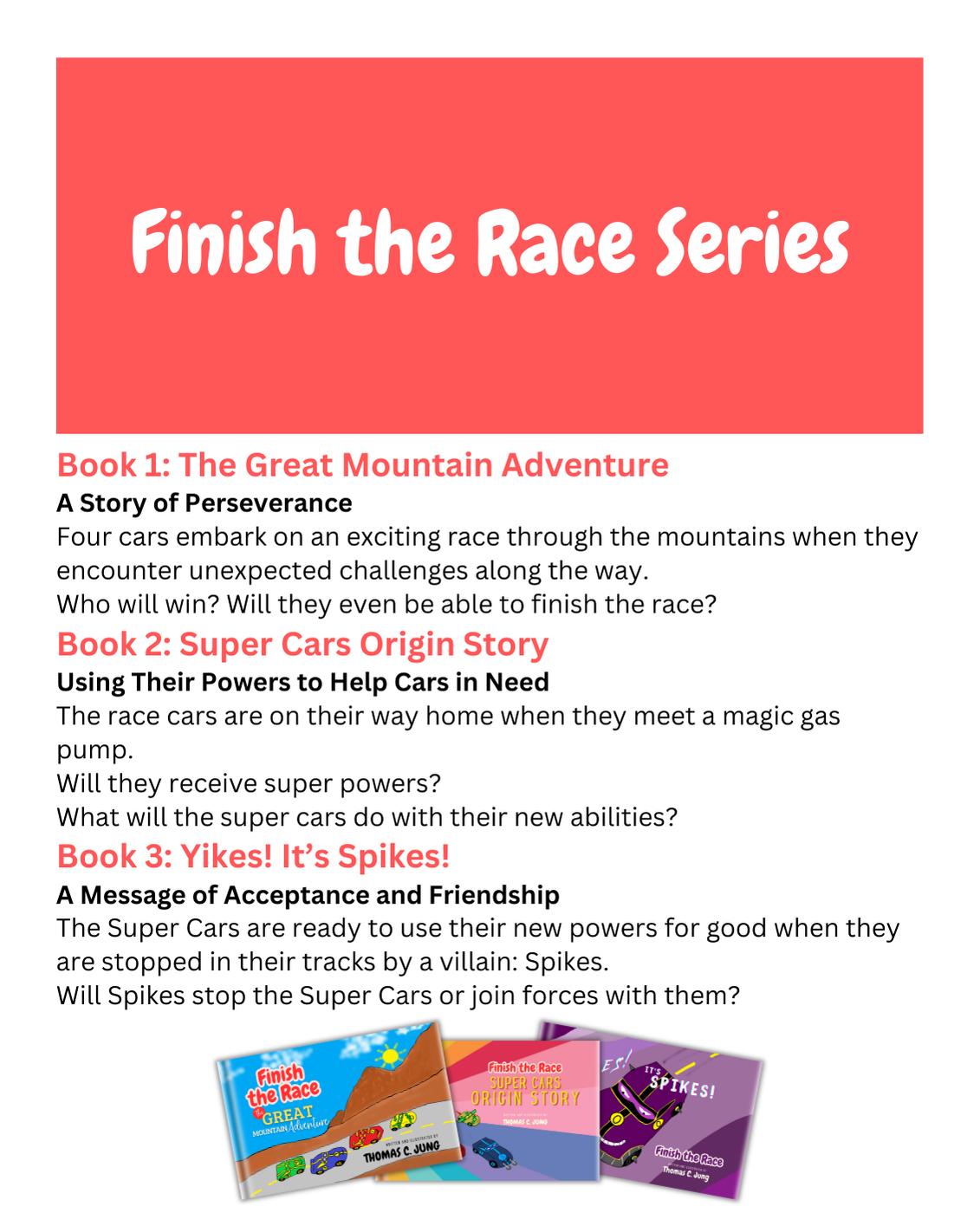 Finish the Race | the Great Mountain Adventure: Children's Book, Kid's ...