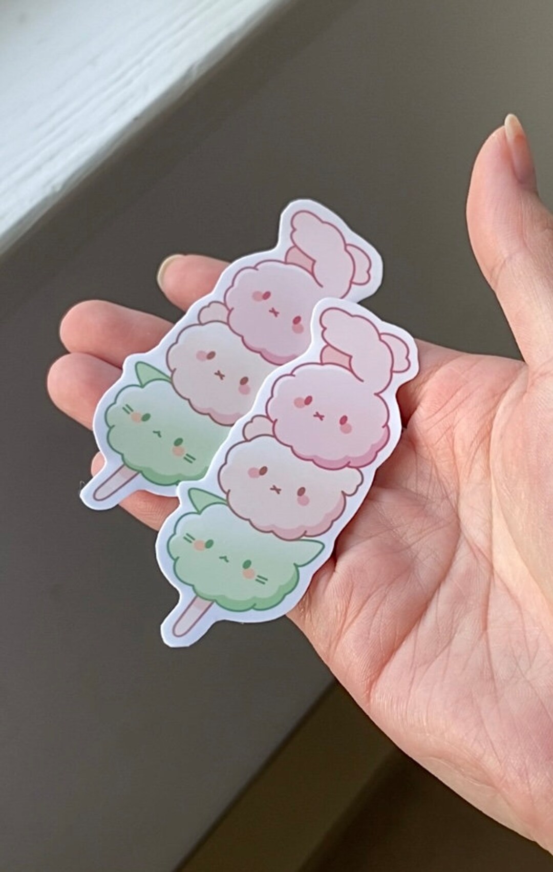 Dango Sticker | Pastel | Kawaii | Vinyl | Glossy | Laptop Decal ...