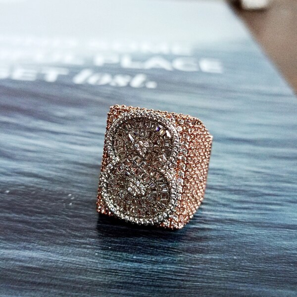 Iced Out Mens Rings - Etsy