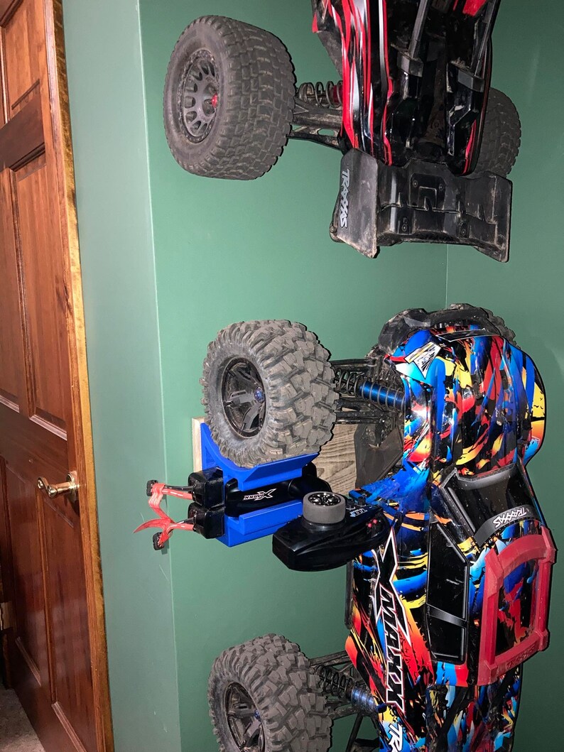 Traxxas Xmaxx Xrt Remote Control Battery Holder Wall Mount - Etsy