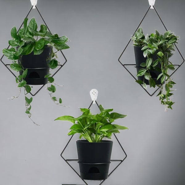 Geometric Wall Planter - Etsy