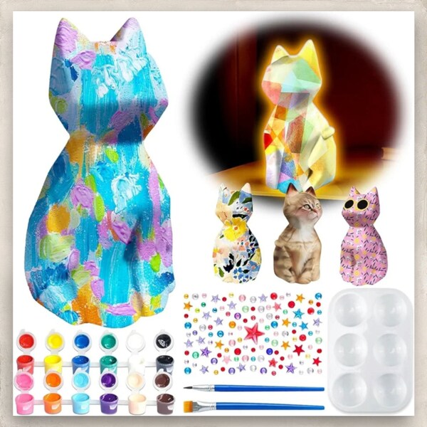 Cat Lamp - Etsy