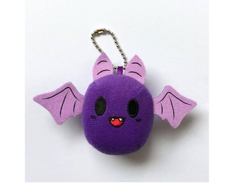 2.5" Mini Baby Bat Keychain Plush
