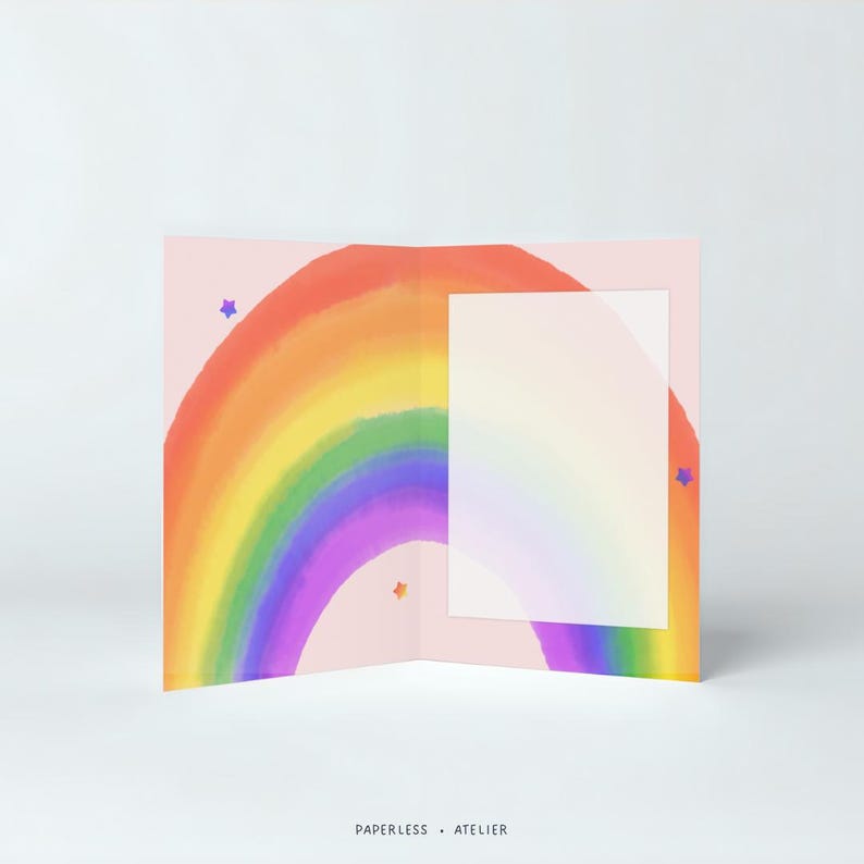 Printable Pride Month Card, Pride Card, Pride Month, Birthday Card ...