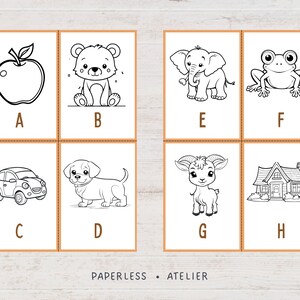 ABC Coloring Book, Alphabet Coloring Book, Learning for Kids ...
