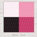 20 Printable Paper, Valentine's Digital Paper, Romantic Paper ...