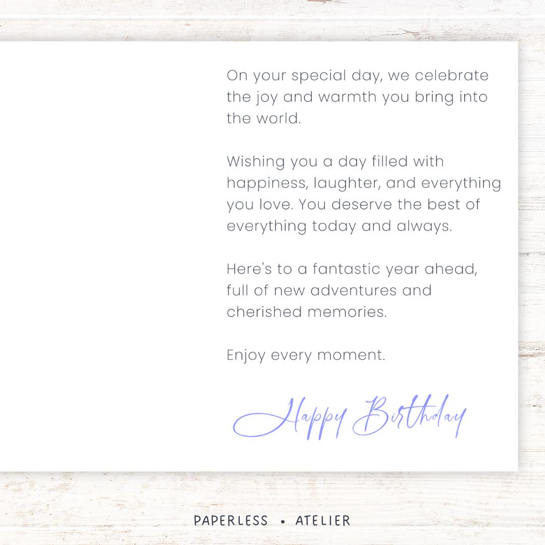 Printable Birthday Card, August Card, August Born, Born in August Card ...