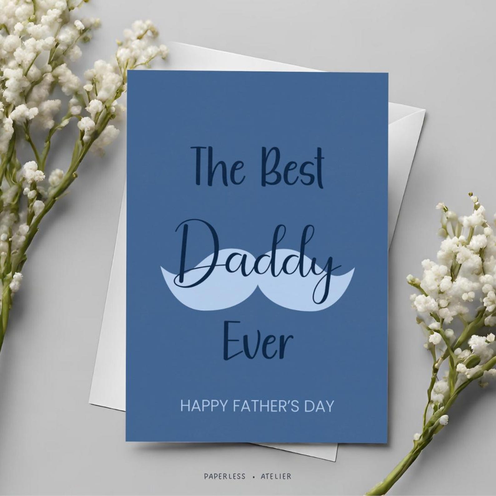 Printable Father's Day Card, Father's Day Card, the Best Daddy Ever ...
