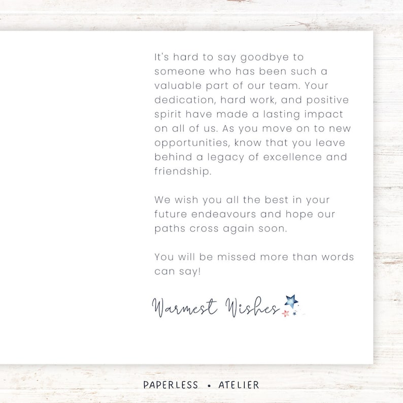 Printable Farewell Card, You Will Be Missed Card, Moving Travel Leaving ...