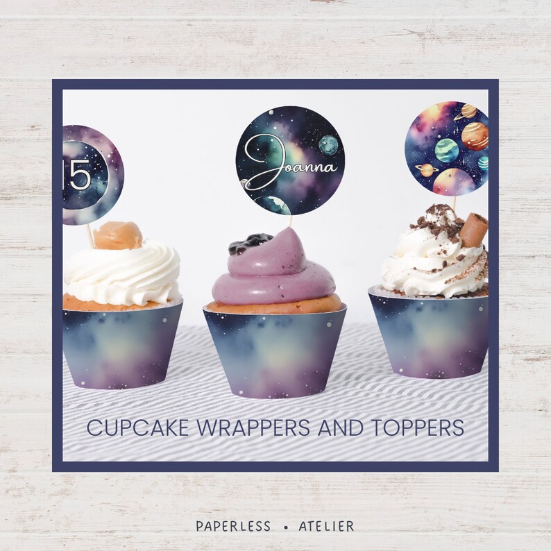 Printable Party Bundle, Galaxy Party Bundle, Birthday Bundle, Happy ...