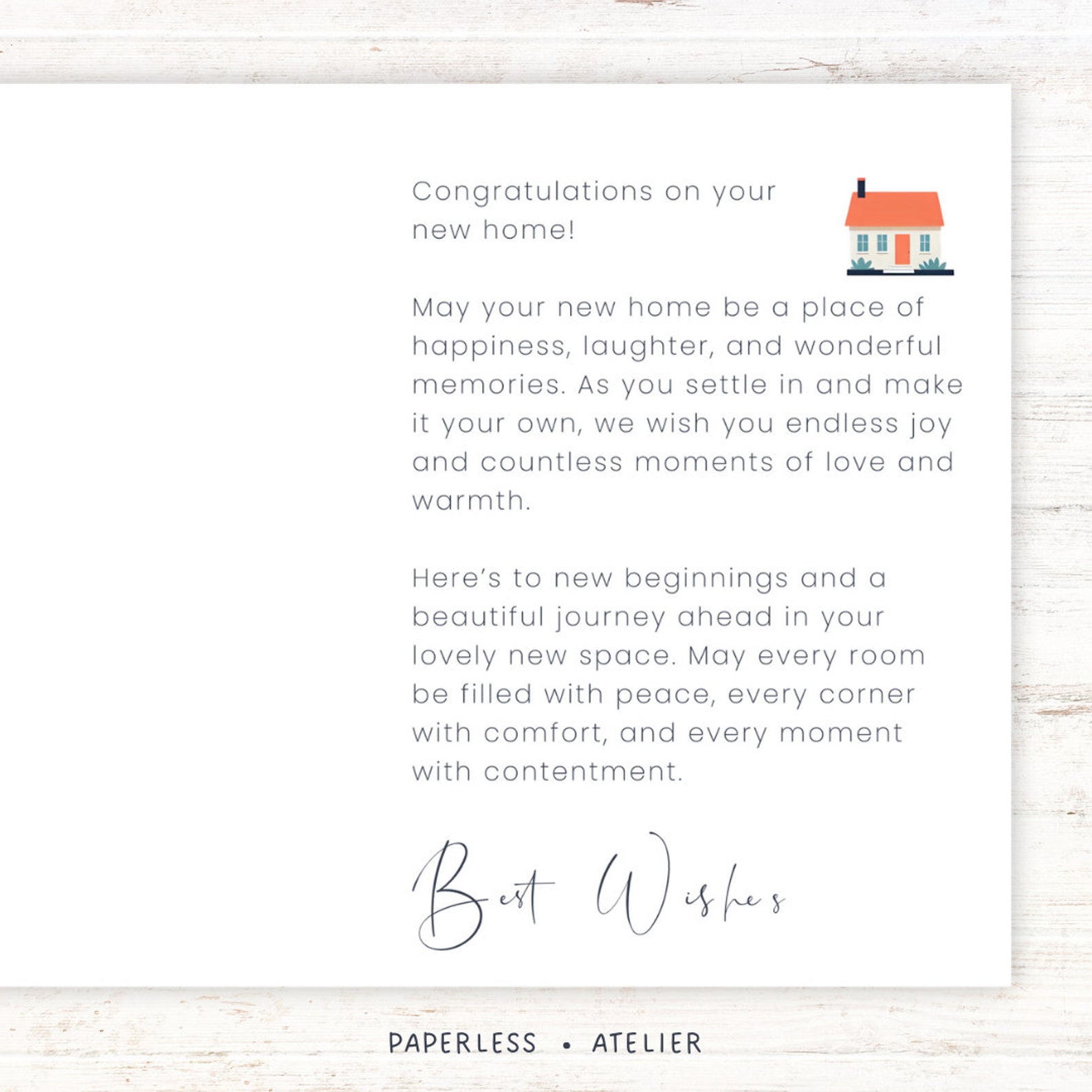 Printable New Home Card, Happy New Home, New Home Card, New Home ...