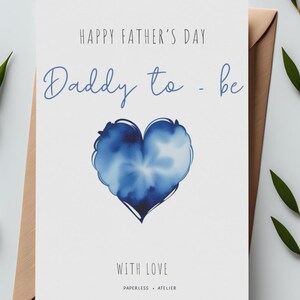 Printable Father's Day Card, Father's Day Card for Future Dad, Dad To ...
